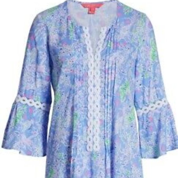 Lilly Pulitzer | Dresses | Lilly Pulitzer Hollie Tunic Dress Turtle ...